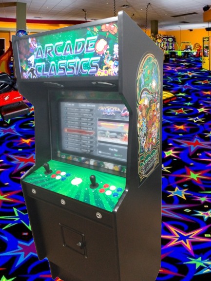 Stand up cabinet – Mr Matts Arcade